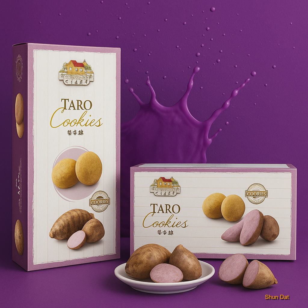 HoeTown Taro Yam Cookies And Products – Shun Dat