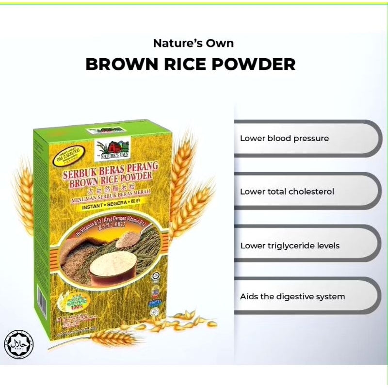 Nature's Own Instant Brown Rice Powder – Shun Dat