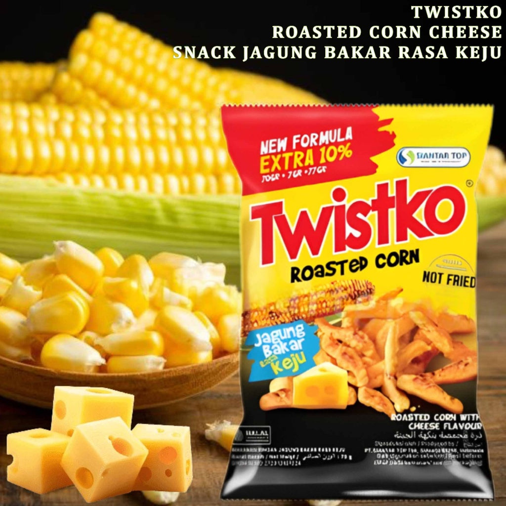 Twistko Grilled Cheese Corn Snack – Shun Dat